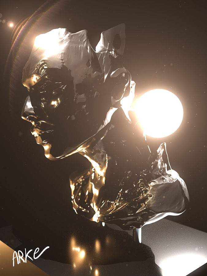 Arke – NFT artist – Digital Painting, Sculpting & illustrations